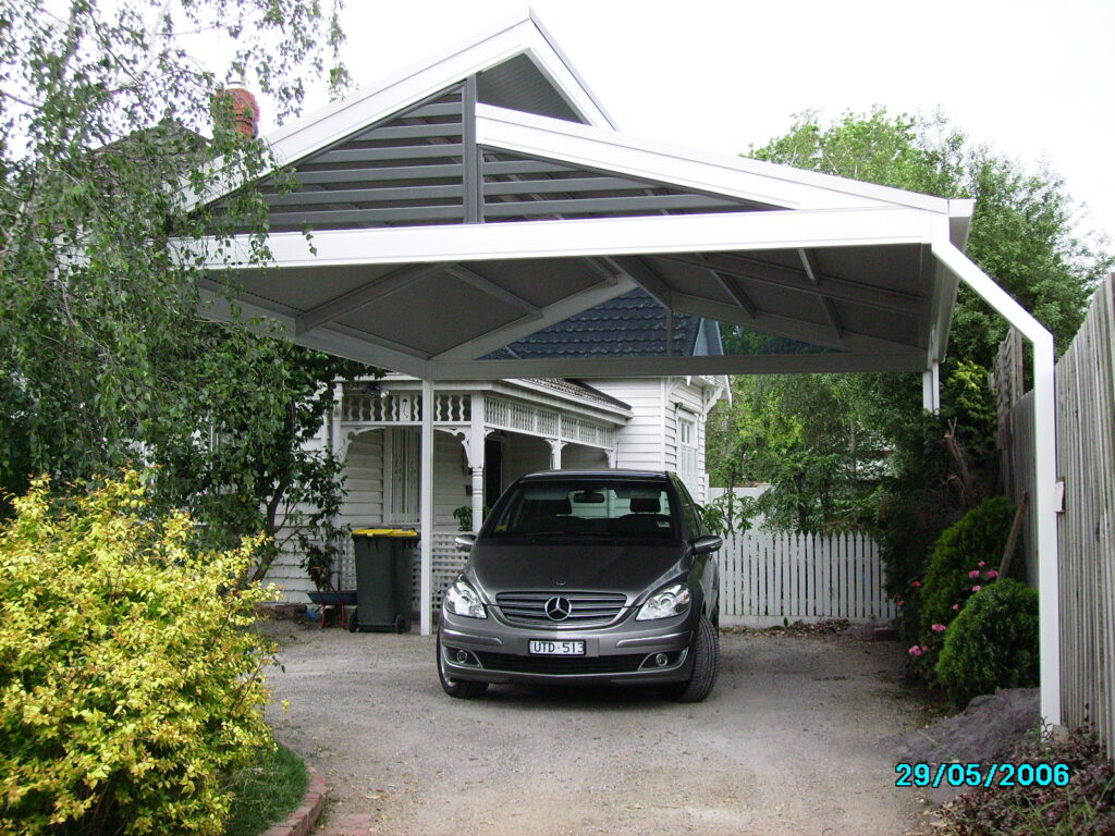 Split Gable Roofs – Pergolas Plus